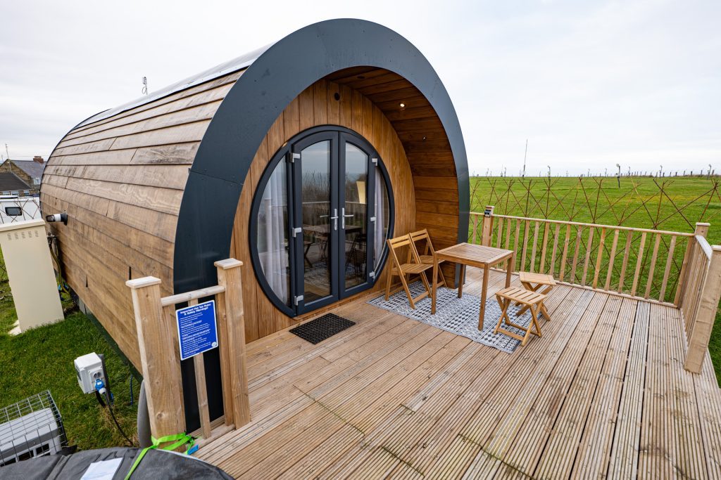 Glamping in Whitby | Luxury Glamping Pods with Private Hot Tub