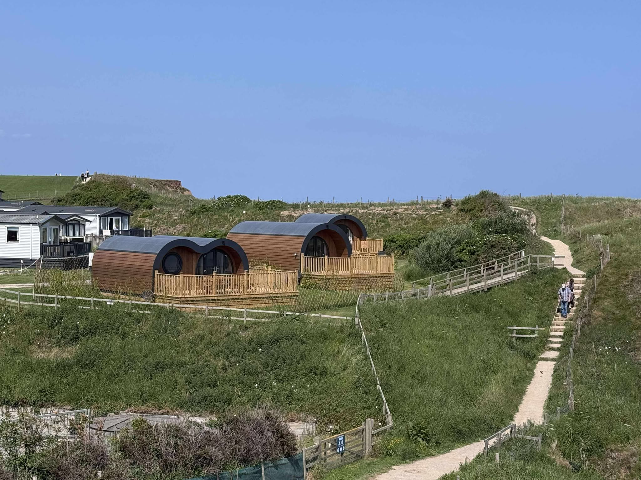 Blue Sea Sanctuary | Luxury Hot Tub Glamping Pod in Whitby